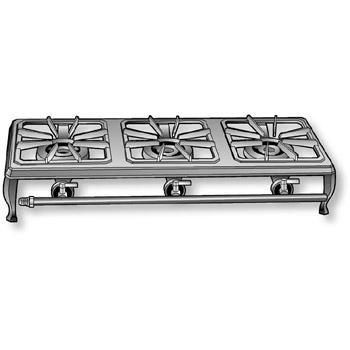 Three BurnerCast Iron Stove