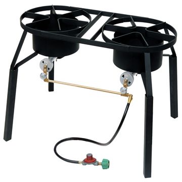 Double Burner Outdoor Cooker